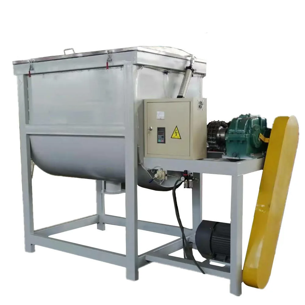 Double spiral belt mixer-change the mixing condition of traditional process